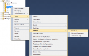 Point-in-time recovery - Sql Server Backup Academy