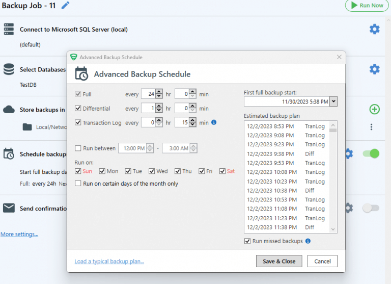 Scheduling SQL server backups: a comprehensive guide - SqlBak Blog