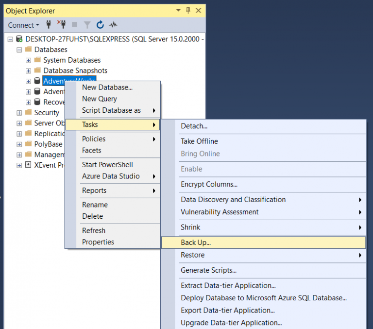 Back up files and filegroups - SqlBak Blog