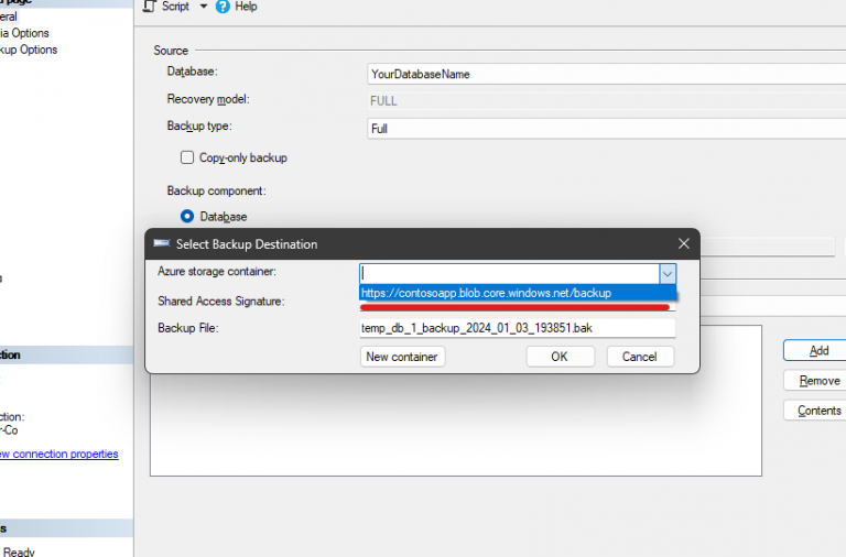SQL Server backup to URL (Azure Blob Storage) - SqlBak Blog