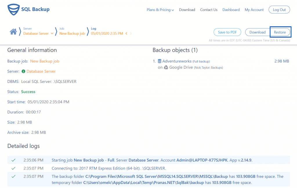 How to Copy a Database to Another Server - SqlBak Blog