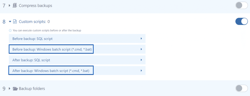 Sqlbak Windows Batch Script Sqlbak Blog