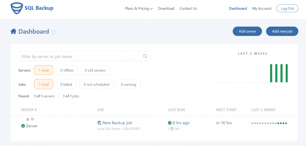 SQL Server backup report - SqlBak Blog SQL Server backup report - SqlBak Blog