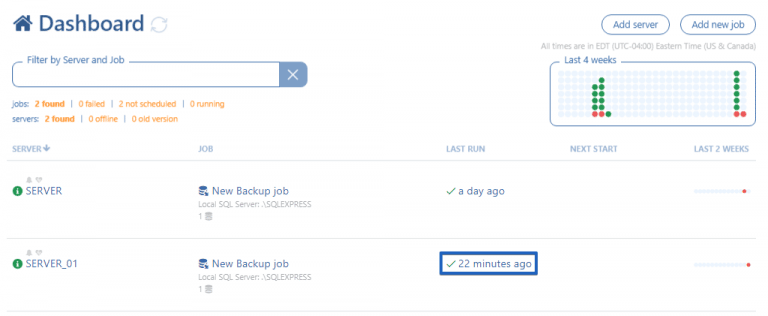 SqlBak Restore (Restore from Dashboard) - SqlBak Blog