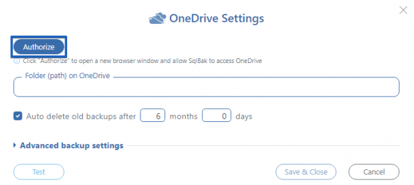 How to Backup SQL Server to OneDrive - SqlBak Blog