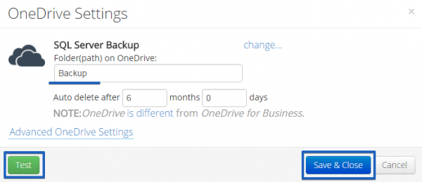 How To Backup Sql Server To Onedrive Test Sqlbak Blog 4634