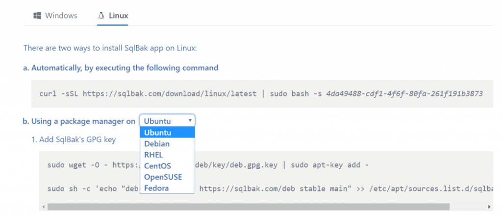 How To Connect Computer To Sqlbak Linux Os Sqlbak Blog