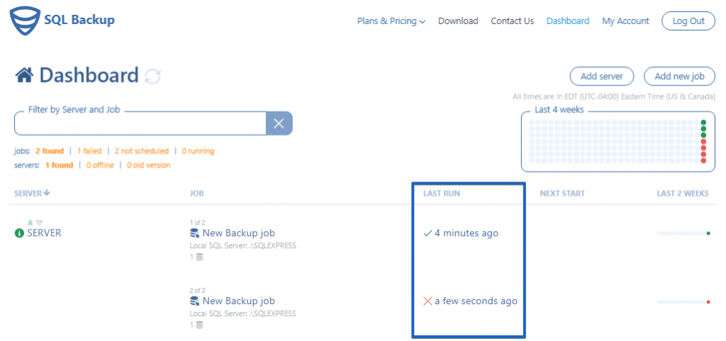 SQL Server Health Check Checklist (Dashboard) - SqlBak Blog