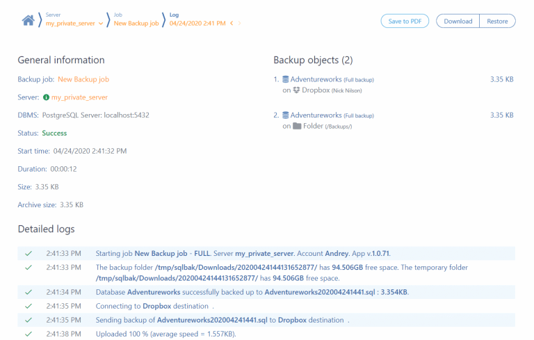 How To Automate Postgresql Database Backups In Linux Sqlbak Blog