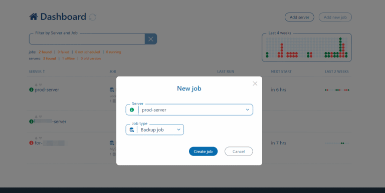 How To Copy Sql Server Database From Windows To Linux Create A Backup Job Via Sqlbak Sqlbak Blog