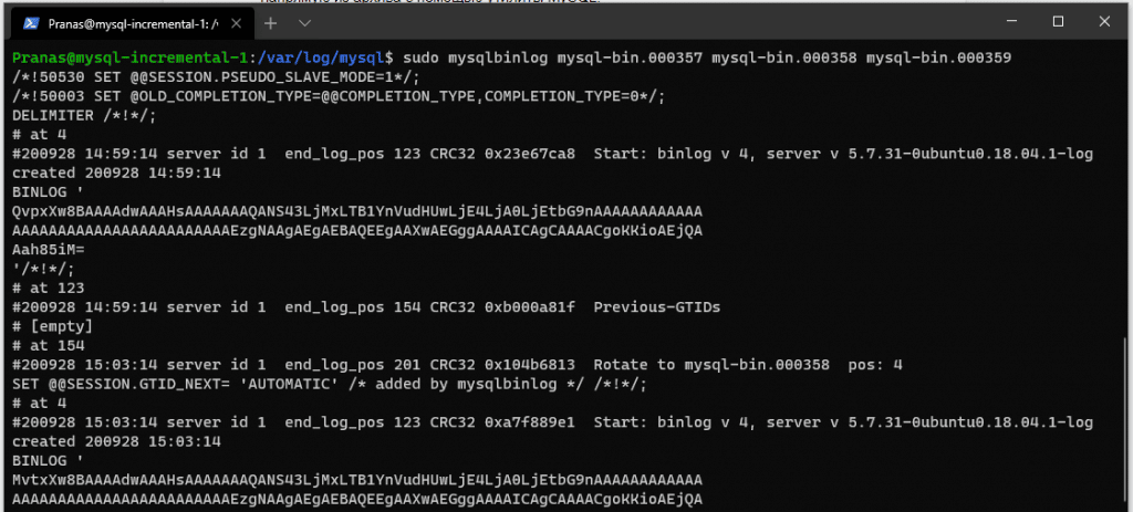 MySQL Incremental Backups - SqlBak Blog