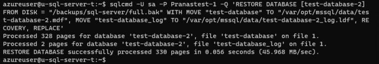 How To Backup And Restore Sql Server On Linux Sqlbak Blog