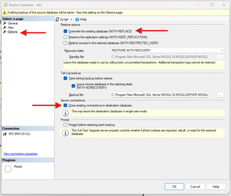 Complete Guide To Restoring Sql Databases From Bak Files In Sql Server Sqlbak Blog