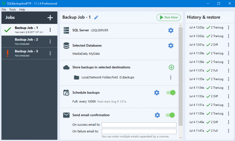 Third Party Backup Tools For Sql Server Sqlbak Blog