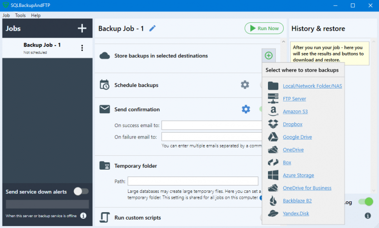 Automating Mssql Backup Tasks How To Schedule Sql Server Backups Sqlbak Blog 7213