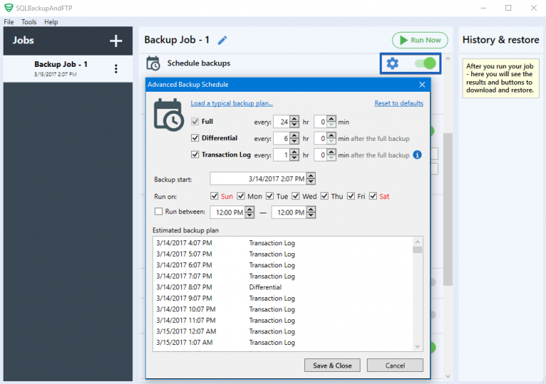 Automating Mssql Backup Tasks How To Schedule Sql Server Backups Sqlbak Blog