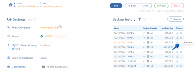 Backup MySQL Docker container - SqlBak Blog