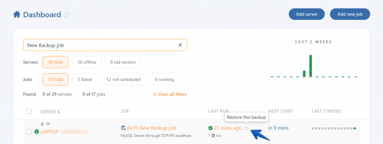 Backup Mysql Docker Container Sqlbak Blog